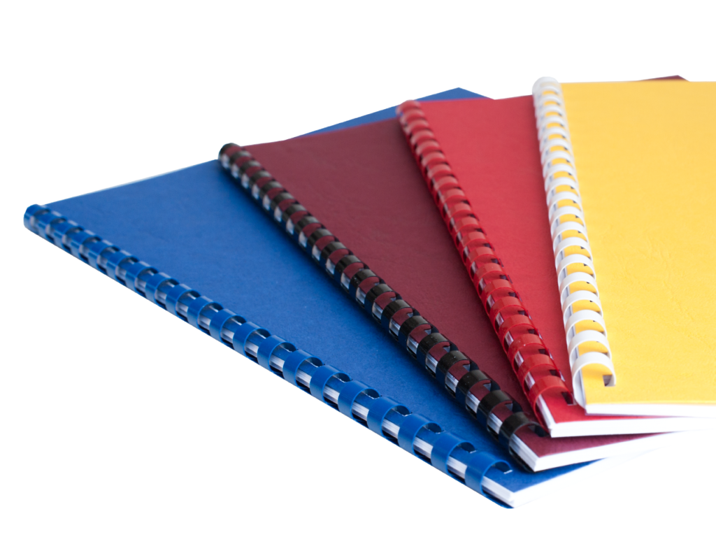 » Bindearten: Plastikringbindung